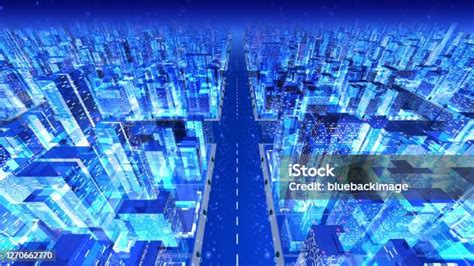 도시 야간 건물 심플 모던 마천루 비즈니스 3d 일러스트 배경 0명에 대한 스톡 사진 및 기타 이미지 0명 3차원 형태