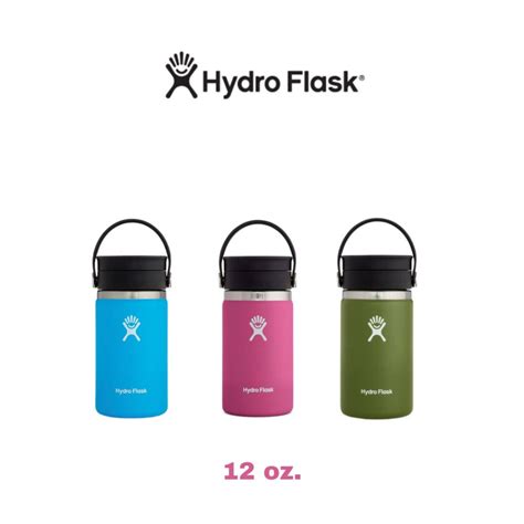 Hydro Flask Wide Mouth Flex Sip Lid 12 Oz กระติกน้ำ เก็บอุณหภูมิ เก็บความเย็น Shopee Thailand