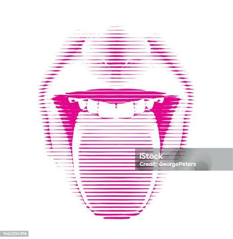 튀어나온 여자 혀를 내밀고 있는 여자의 극단적인 클로즈업 한 명의 여자만에 대한 스톡 벡터 아트 및 기타 이미지 한 명의 여자만 25 29세 30 34세 Istock