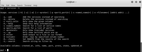 metasploit db commands [cheatsheet 2018] yeah hub