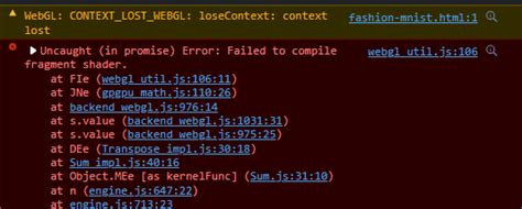 Error Failed To Compile Fragment Shader Browser Based Models With