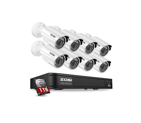 Zosi 8 Camera System With 8 Cameras Shop 242