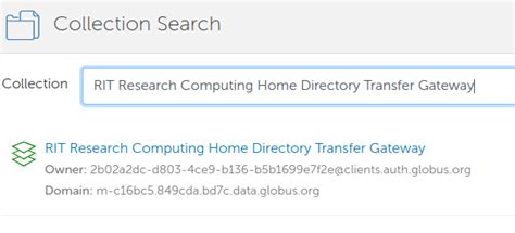 Sharing Data With Globus Rit Research Computing Documentation
