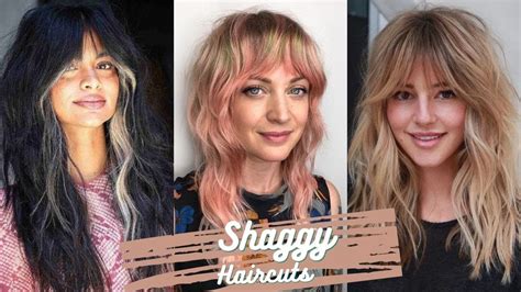 Long Shaggy Hairstyles With Bangs