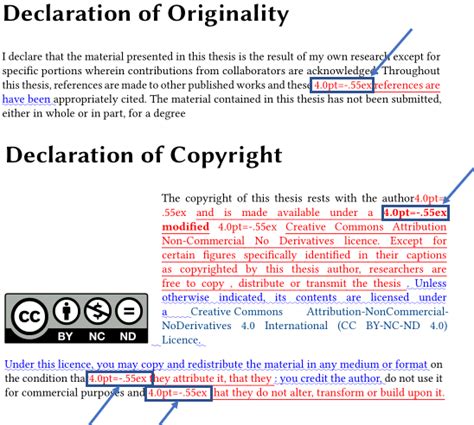 Debugging Gibberish String Prepended To Deleted Text In The Pdf Obtained By Compiling Diff