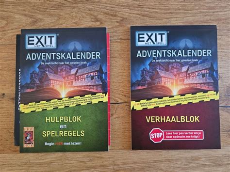 Op Puzzelavontuur Met De Exit Adventskalender Review Alles Over
