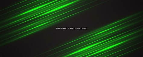 3d Green Black Techno Abstract Background Overlap Layer On Dark Space With Lights Motion