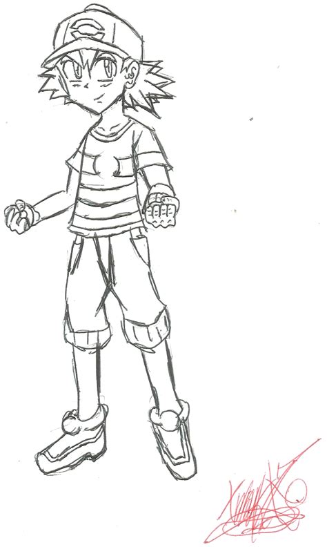 Ash Ketchum Alola Ver 3 By Xmarkzx On Deviantart