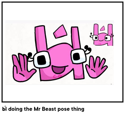 Ы doing the Mr Beast pose thing Comic Studio
