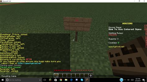 Guide How To Use Color Codes On Signshousing Names Hypixel Forums Guide How To Use Color Codes On Signshousing Names Hypixel Forums