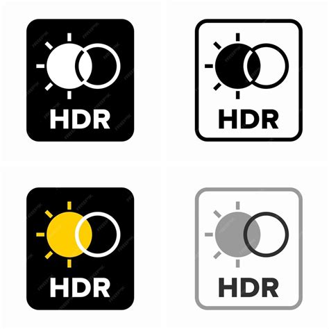 premium vector high dynamic range imaging and photography technique