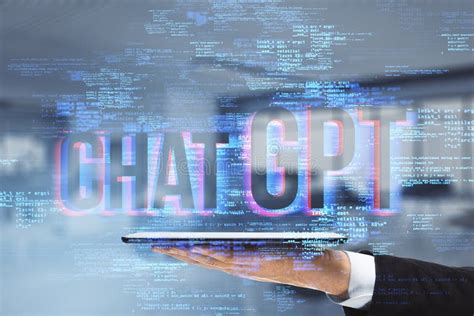 Conceptual Representation Of Chat Gpt In Digital Code Editorial