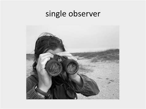 Ppt Single Observer Powerpoint Presentation Free Download Id3114085