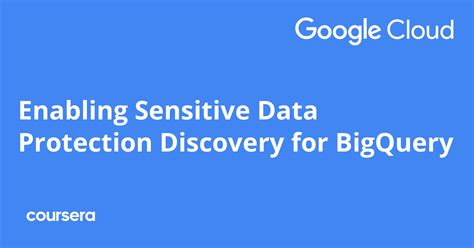 Enabling Sensitive Data Protection Discovery For BigQuery