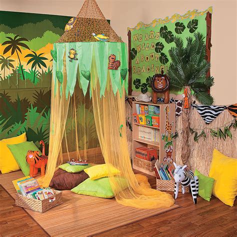 Jungle Theme Classroom Decorations Jungle Theme Door Of Nursery Class