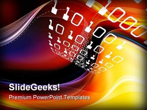 Binary Abstract Powerpoint Templates And Powerpoint Backgrounds 0211