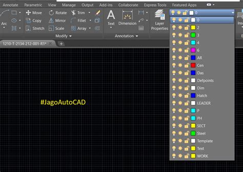 Cara Insert Layer Otomatis Di Autocad Jago Autocad