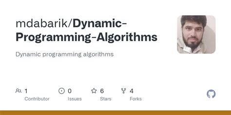 Github Mdabarikdynamic Programming Algorithms Dynamic Programming