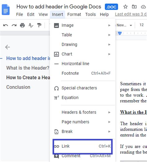 How To Add A Hyperlink In Google Docs OfficeBeginner