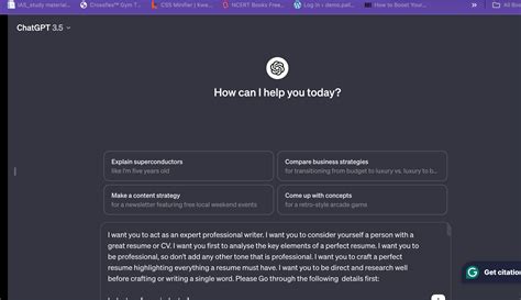 Try This Chatgpt Resume Prompt To Create Cv In 1 Click Copyrocket Ai