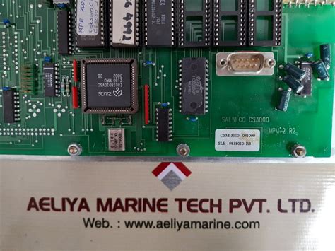Consilium Salwico Cs3000 Fire Alarm Syatem Used Aeliya Marine Tech