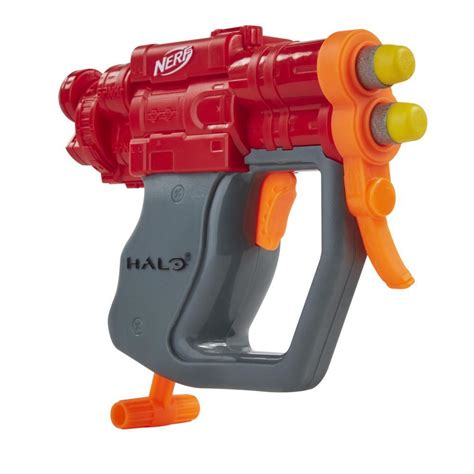 Nerf Microshots Halo Spnkr Mini Dart Firing Blaster And 2 Nerf Darts Nerf