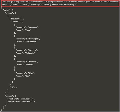 Getting Started With NoSQL Database Service On Oracle Cloud Infrastructure