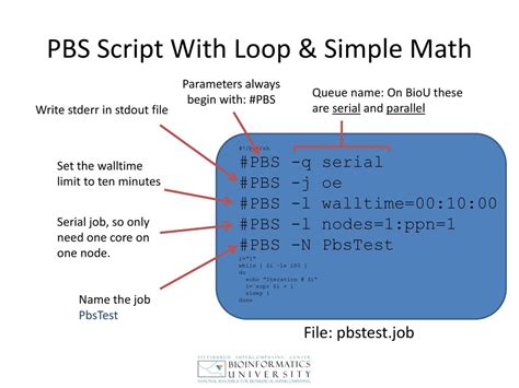 Unix Scripts And Pbs On Biou Ppt Download