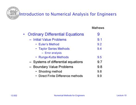 Numerical Analysis Introduction At Maddison Joyce Blog