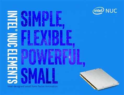 Pdf Intel · Intel® Nuc Elements Delivering The
