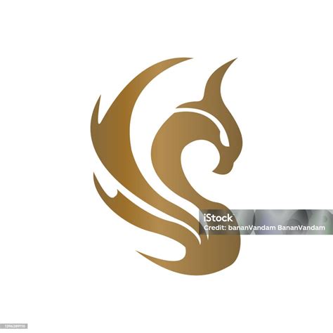 피닉스 아이콘 회사 로고 개념 흰색 배경 벡터 일러스트 레이 션 개념에 대한 스톡 벡터 아트 및 기타 이미지 개념 기업 비즈니스 깃털 Istock