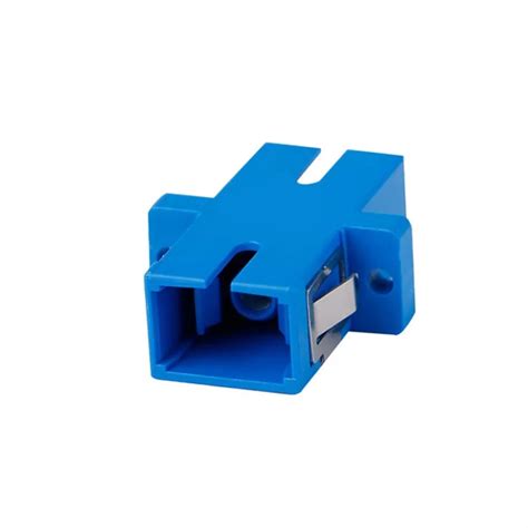 Sc APC Upc Fiber Optic Sm Mm Adaptor For PLC Splitter And Patchcord Use China Adapter And Sc