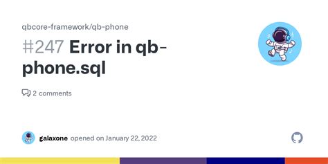 Error In Qb Phone Sql Issue Qbcore Framework Qb Phone GitHub