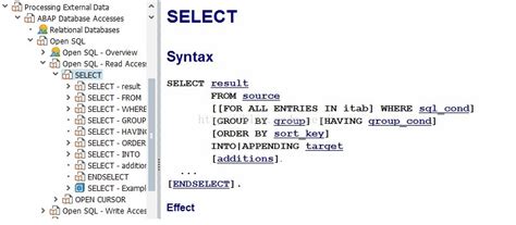 Abap Select Into用法abap Select Into Csdn博客