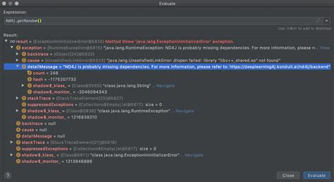 nd4j is probably missing dependencies issue for deeplearning4j 1 0 0 beta7 · issue 9144