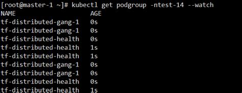 podgroup is constantly created and deleted after tfjob is success or