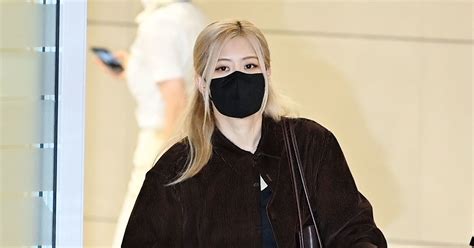 블랙핑크 로제 살짝 피곤한 모습[엑s Hd포토]