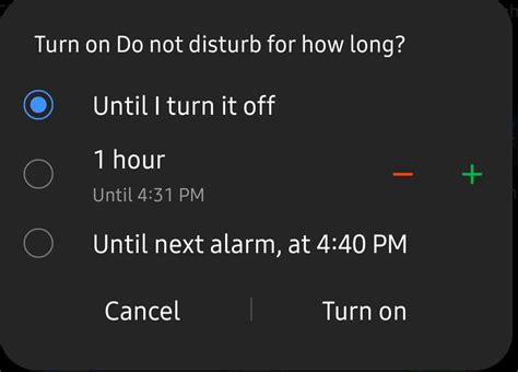 Do Not Disturb Wrong Timing On Until Next Alarm See Comments For Text Rgalaxyfold