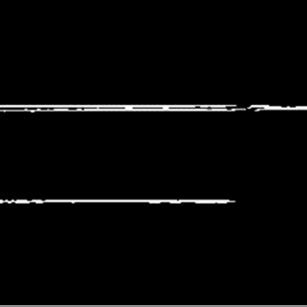 Lane Line Edge Detection Effect Map By Limiting Detection Range The