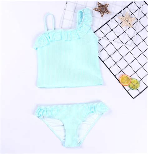 Купальник для девочки раздельный Купальники для девочек экспорт Купальники для девочек