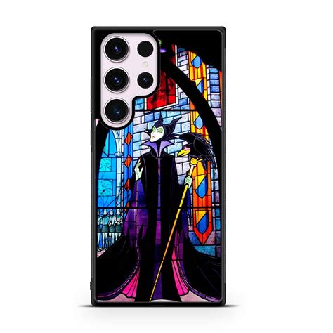 Disney Maleficent Stained Glass Samsung Galaxy S23 S23 S23 Ultra