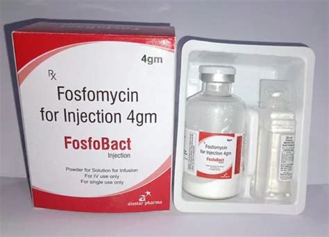 Fosfomycin For Injection 4gm At ₹ 3900pack Moti Bagh Colony Nabha