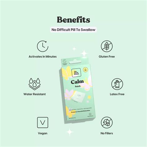 Calm Patches Calm The Patch Brand