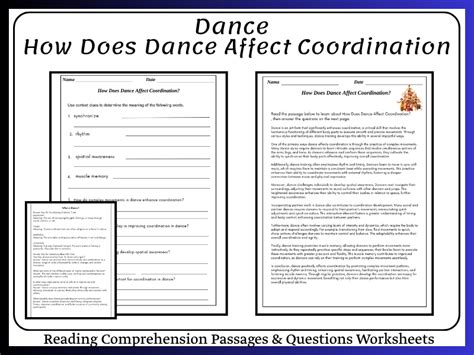 How Does Dance Affect Coordination Reading Comprehension Passages