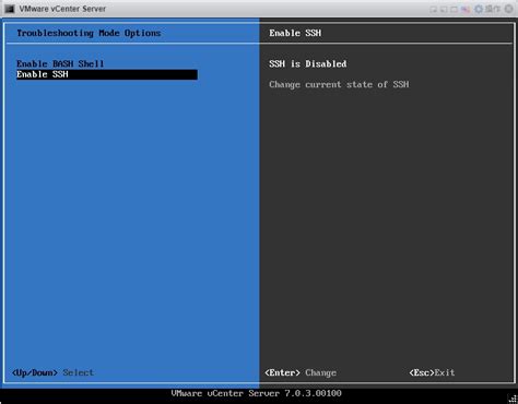 如何开启vmware Vcenter Server Appliance 的ssh服务 Dell 中国