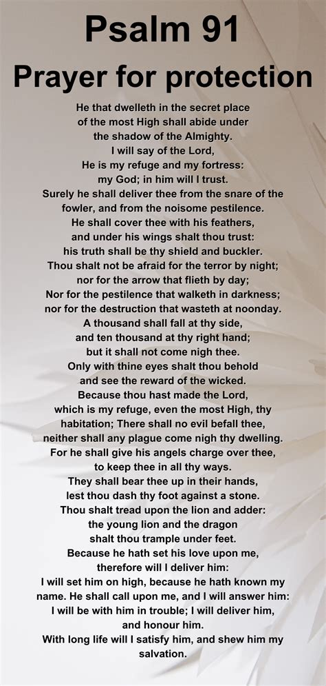Printable Psalm 91 Printable Word Searchespsalm 91 Kjv Bible