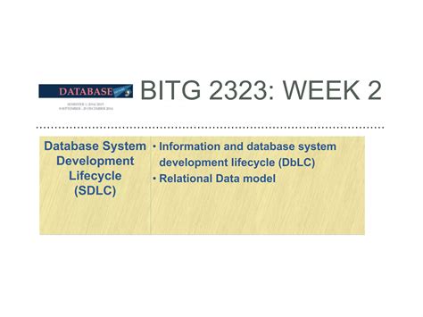 Week 2 Database System Development Lifecycle Oldpptx