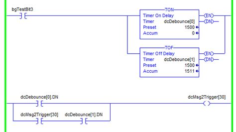 Debounce Code For Logix 5000 Brian Gallimores Blog