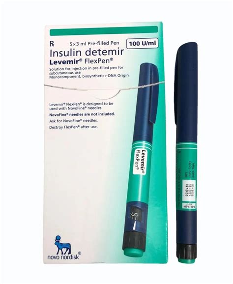 Levemir Flexpen Insulin Detemir Injection 100 Uml At ₹ 1200box In