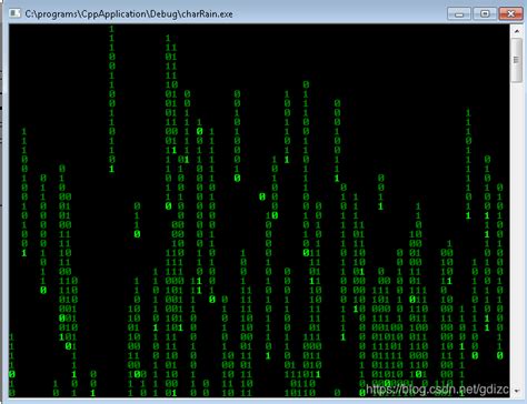 C实现数字雨c 数字雨 Csdn博客